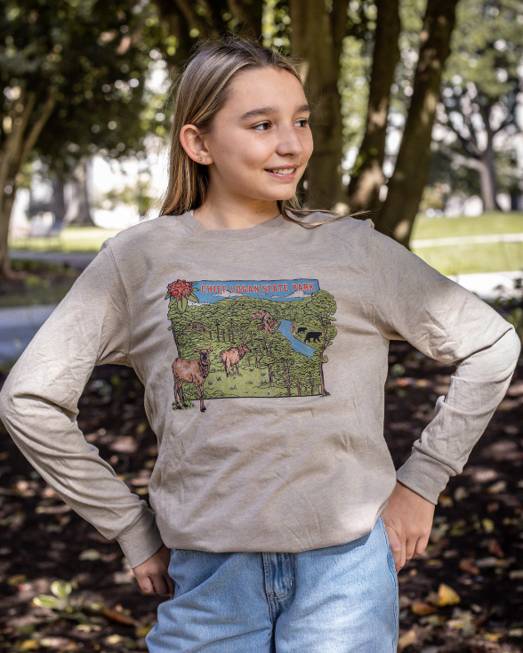 Chief Logan State Park Vintage Long Sleeve – West Virginia State Parks
