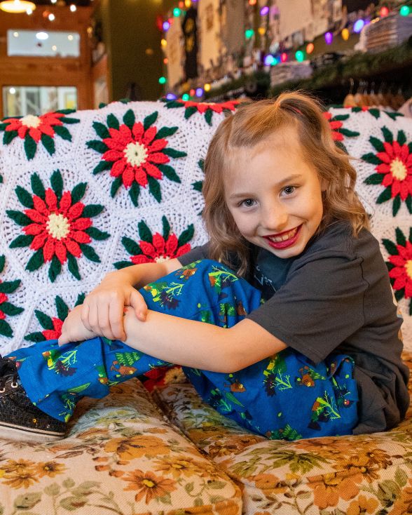 Youth Cryptid Buddies West Virginia State Parks Pajama Pants