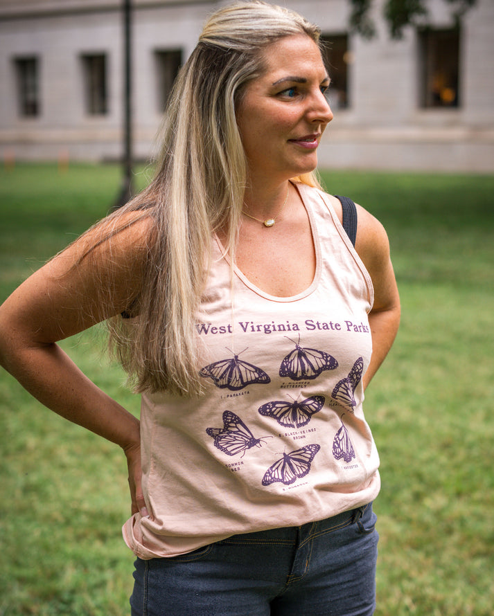 WVSP Butterflies Women's Tank – West Virginia State Parks